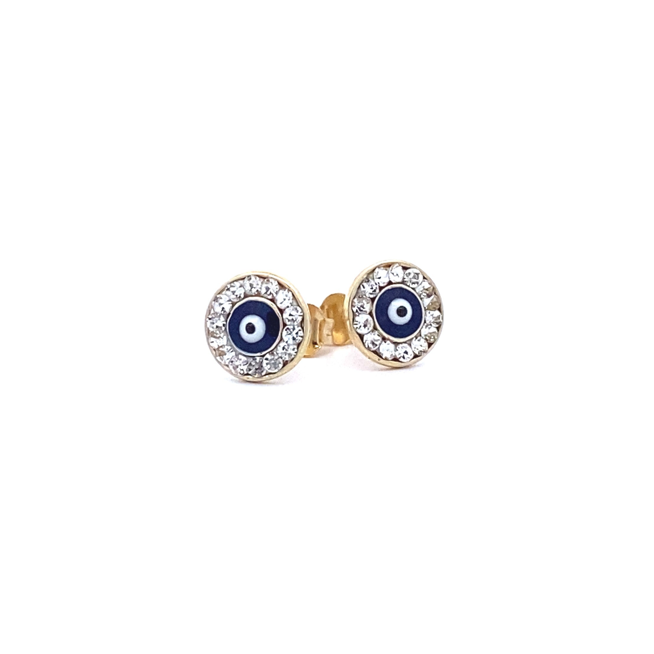Evil eye earrings store